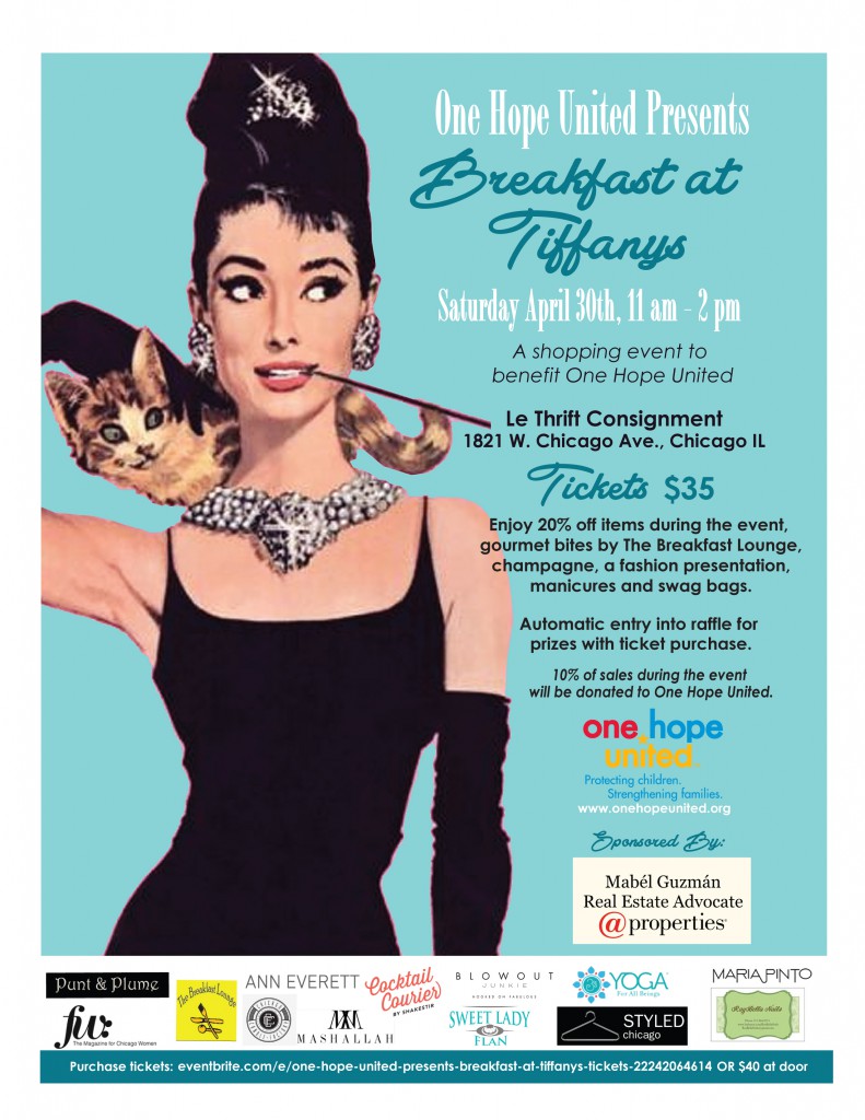 One Hope United Presents Breakfast at Tiffany's - Factio MagazineFactio ...